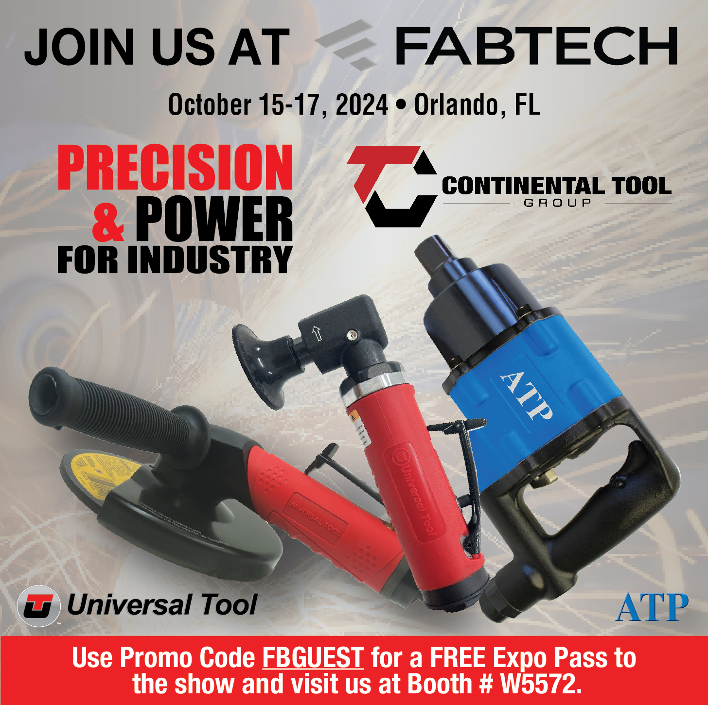 Universal Tool & ATP Tools at FABTECH 2024 - Continental Tool Group