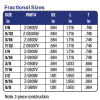 ATP 1/2" Square Drive Hex Driver Sockets, Fractional Sizes ...