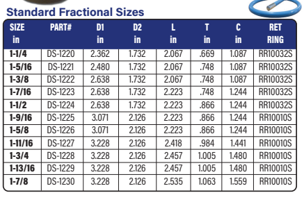 ATP Double Square Drive, 8 Point Impact Sockets, Standard Fractional ...